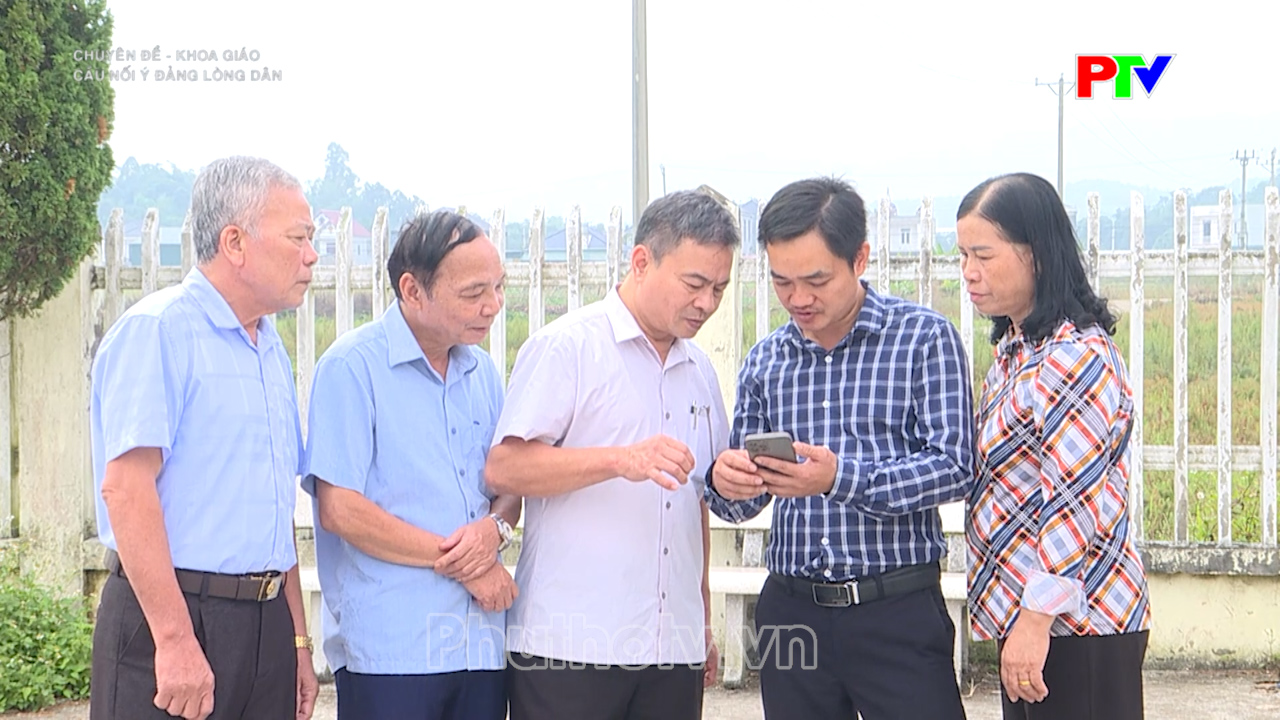 Cầu nối ý Đảng lòng dân | Đài Phát thanh và Truyền hình Phú Thọ