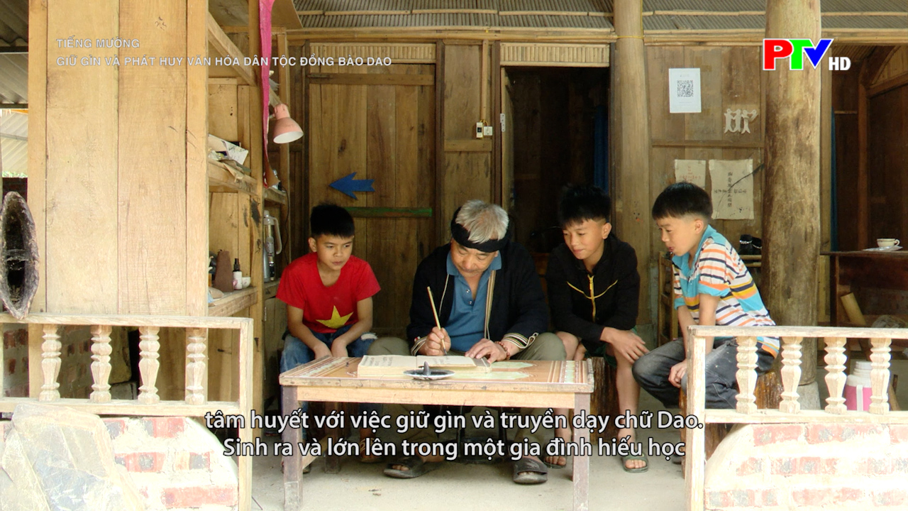 Tiếng Mường - Gìn giữ và phát huy văn hóa dân tộc đồng bào Dao | Đài ...