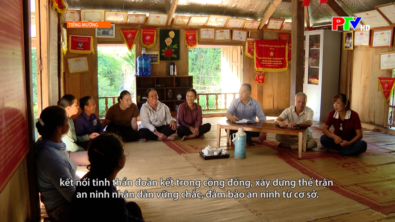 Tiếng Mường - Phát huy hiệu quả mô hình an ninh tự quản | Đài Phát ...