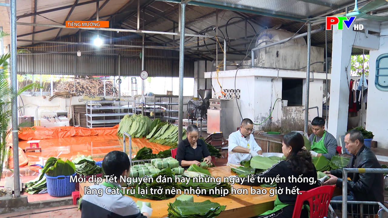 Tiếng Mường: Làng bánh chưng vào tết | Đài Phát thanh và Truyền hình ...