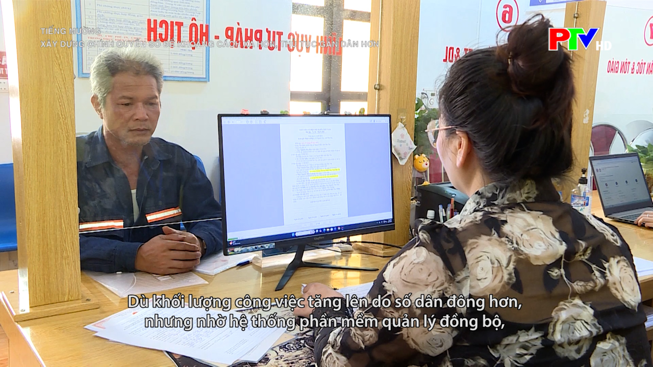 Tiếng Mường- Xây dựng chính quyền số để khoảng cách xa hơn, thủ tục gần ...
